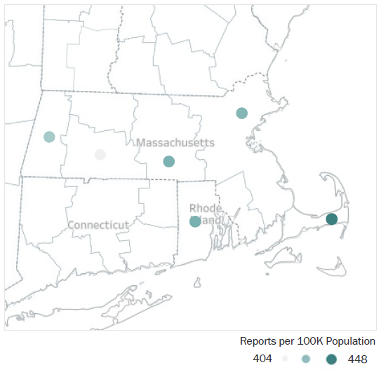 Consumer Sentinel Network Data Book 2017: Massachusetts | Federal Trade ...